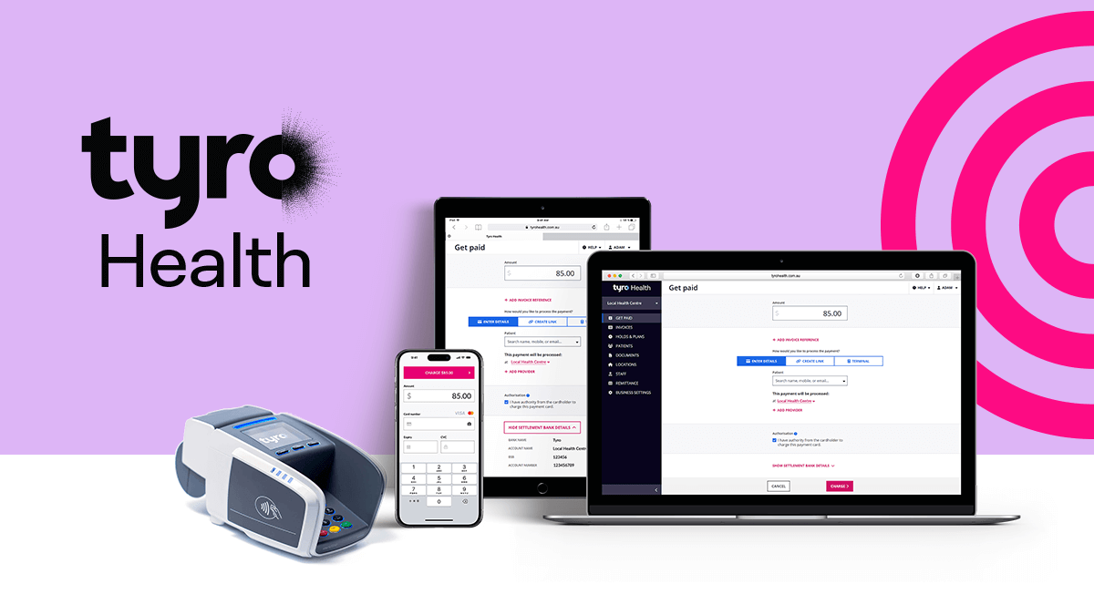 Pricing for Tyro Health Online Payments & EFTPOS Solutions